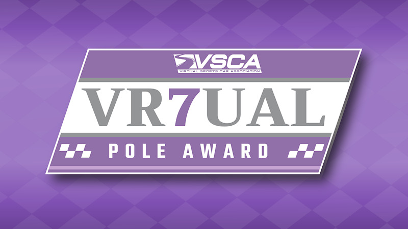 VR7UAL and VSCA announce Pole Award Sponsor Deal - VSCAracing.com