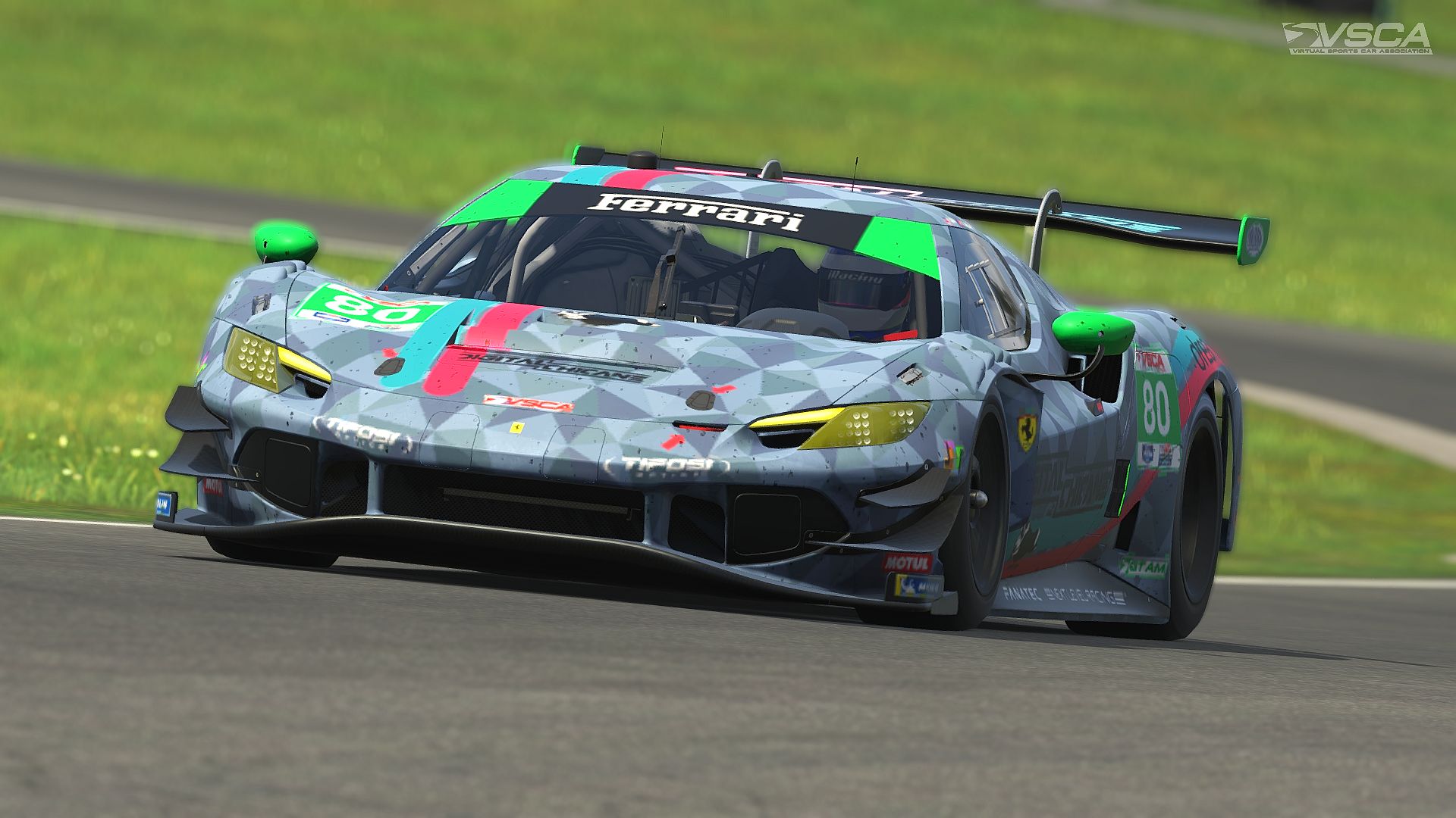 No. 80 Digital Chicane Ferrari wins 2024 GT AM Sprint Cup - VSCAracing.com